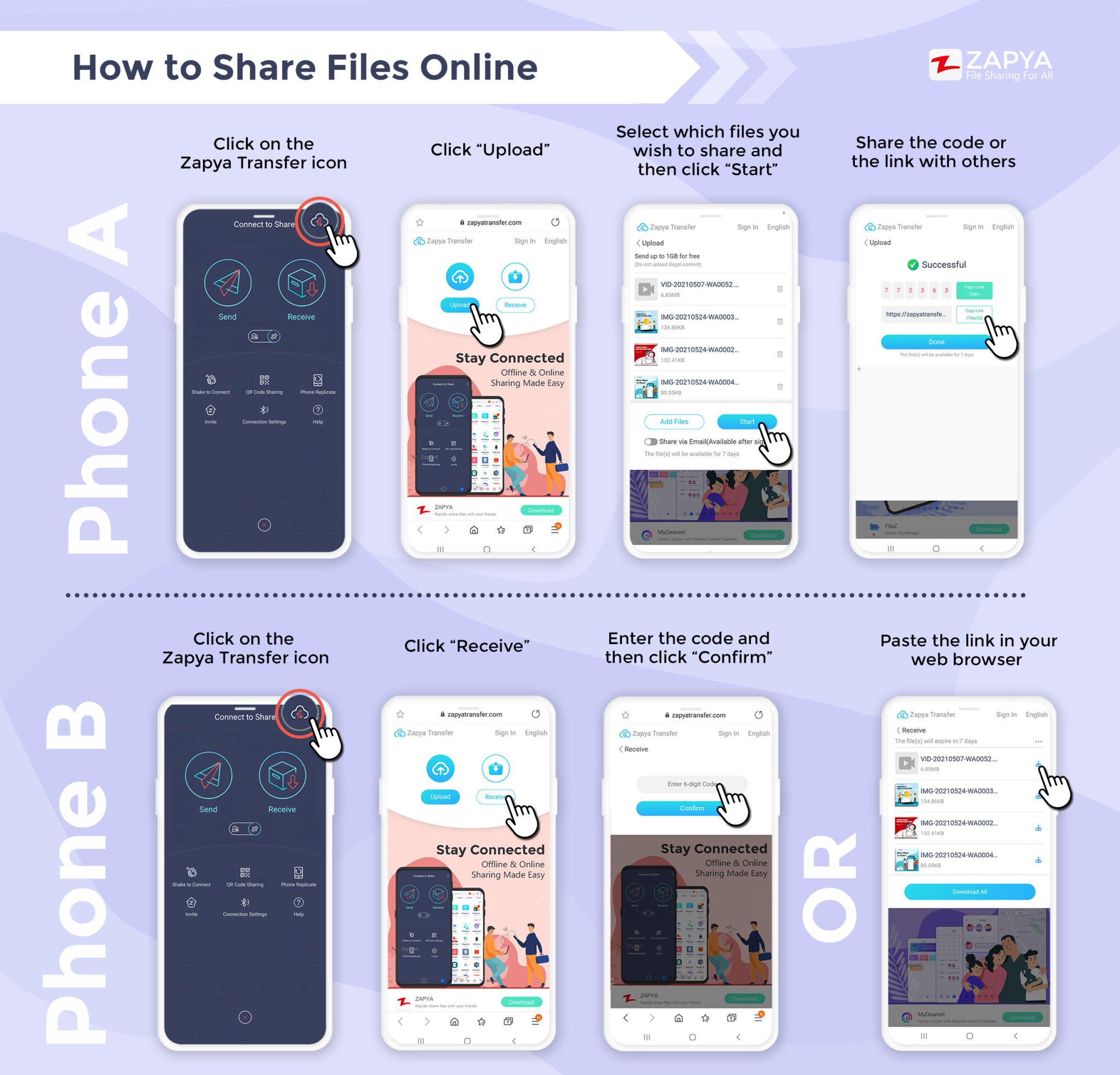 How to Share Files on Zapya – Zapya Blog