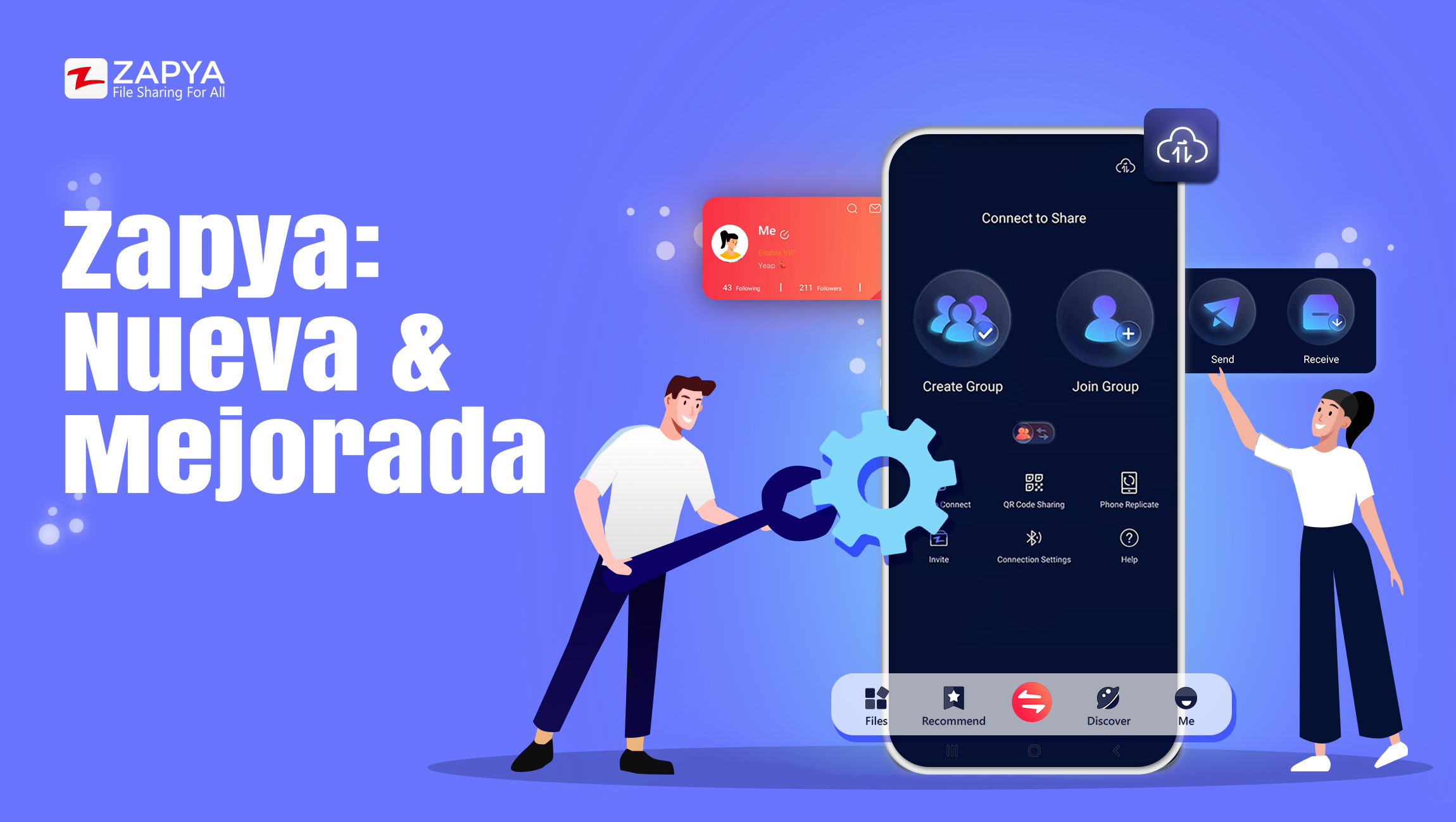 Presentamos el nuevo y mejorado Zapya para Android - Zapya Blog