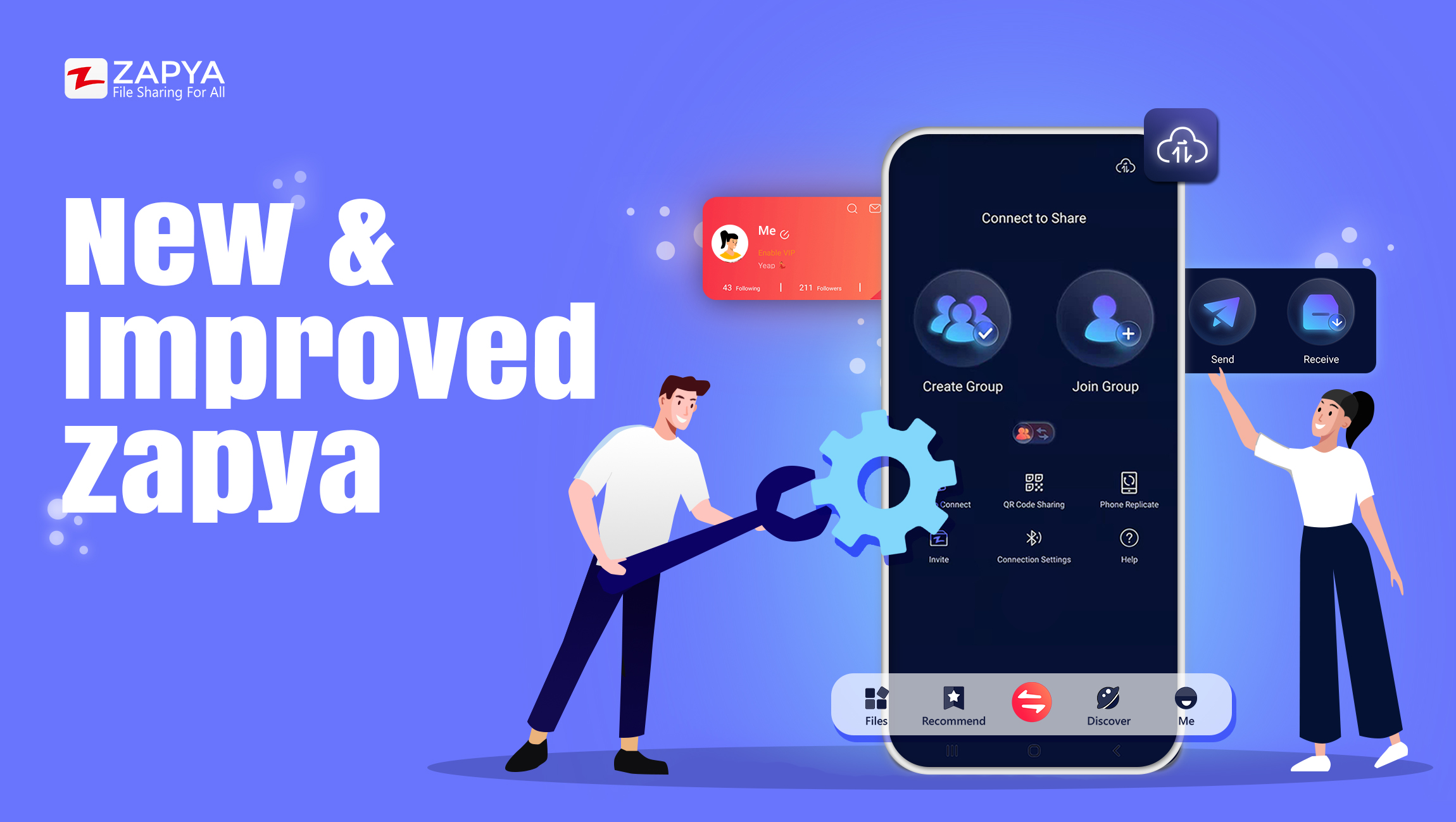 သစ်လွင်ထူးခြားတဲ့ Zapya အက်ပလီကေးရှင်း ဗားရှင်းအသစ် မိတ်ဆက် - Zapya Blog